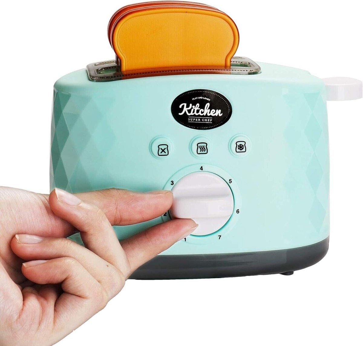 APXB My First Toaster Kids Playset – Realistic Pretend Kitchen Toy ...